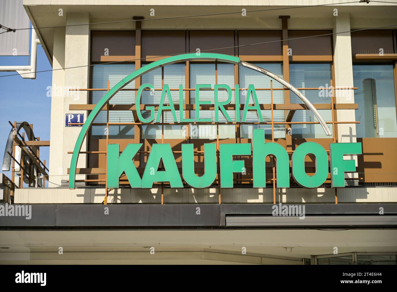 Galeria Kaufhof, Planken, Paradeplatz, Mannheim, Baden-Württemberg ...