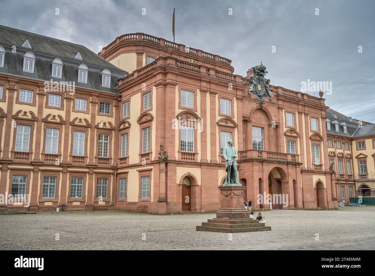 Schloss Mannheim, Bismarckstraße, Mannheim, Baden-Württemberg, Deutschland Stock Photo - Alamy