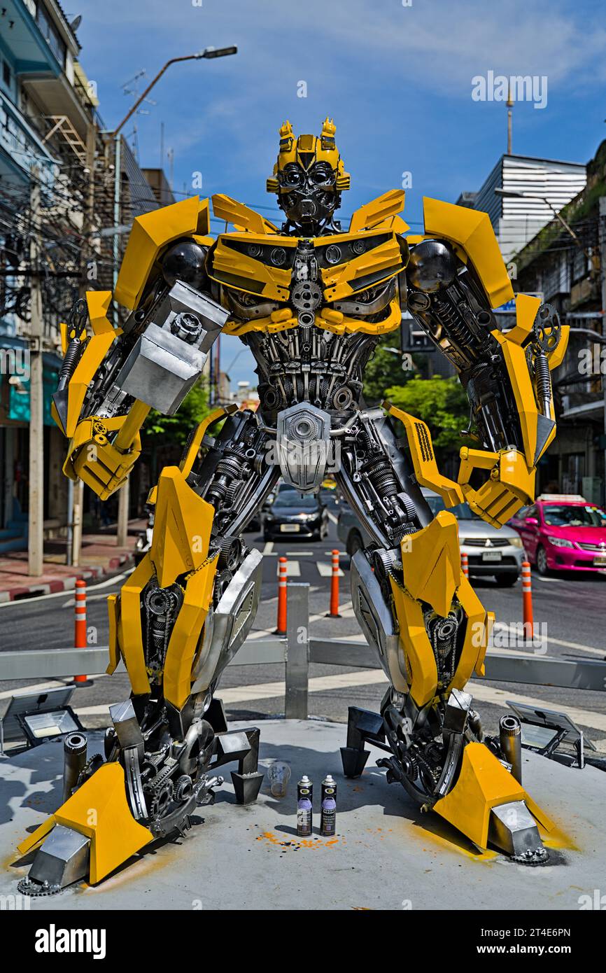 Bumblebee statue in China Town in Bangkok Stock Photo - Alamy