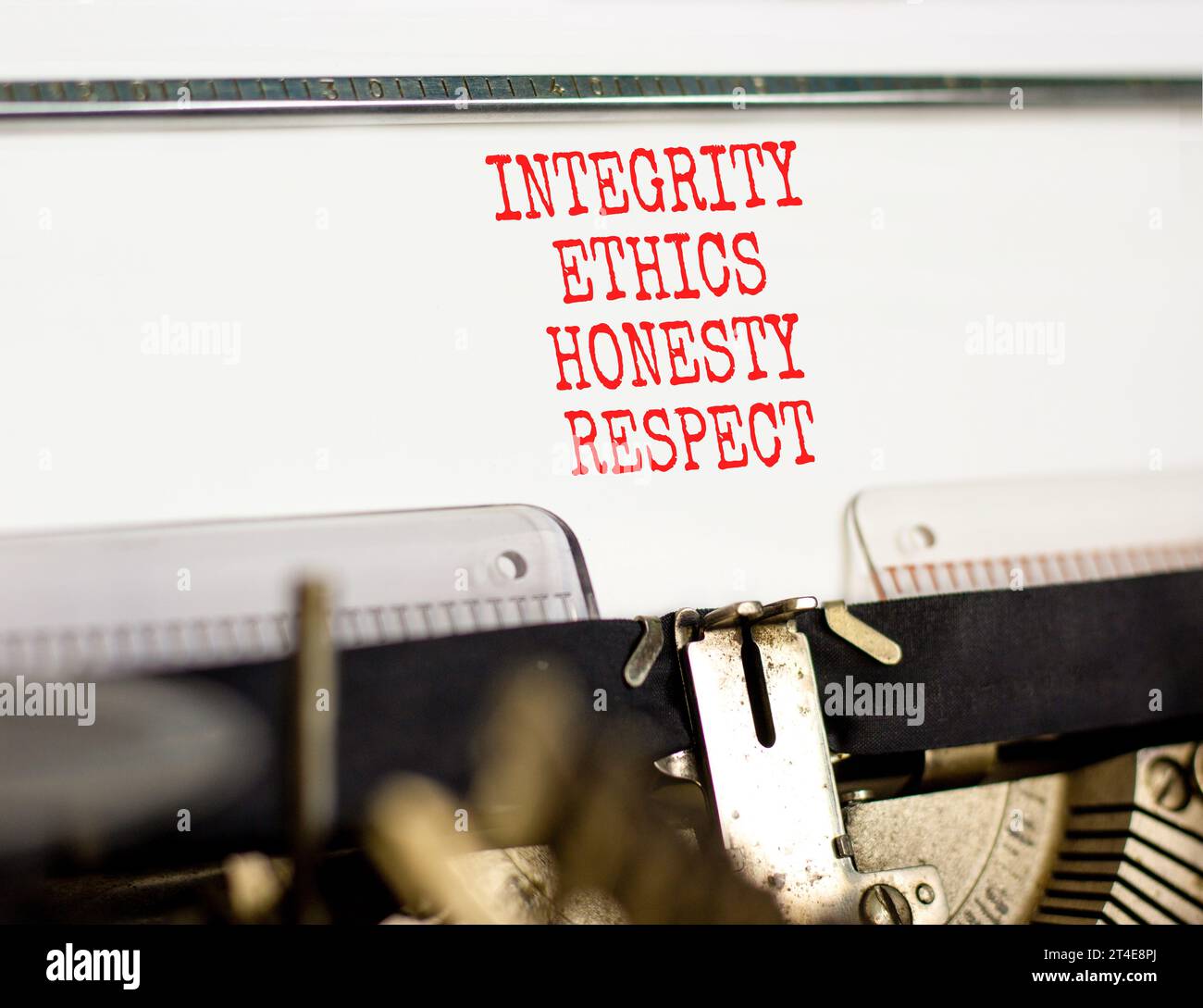 Integrity ethics honesty respect symbol. Concept word Integrity Ethics ...