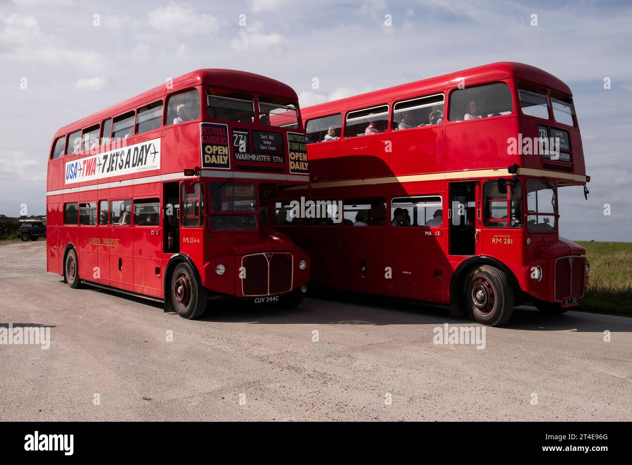 Imberbus, London Transport routemaster buses Warminster to Imber and ...