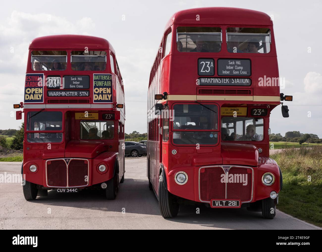 Imberbus, London Transport routemaster buses Warminster to Imber and ...