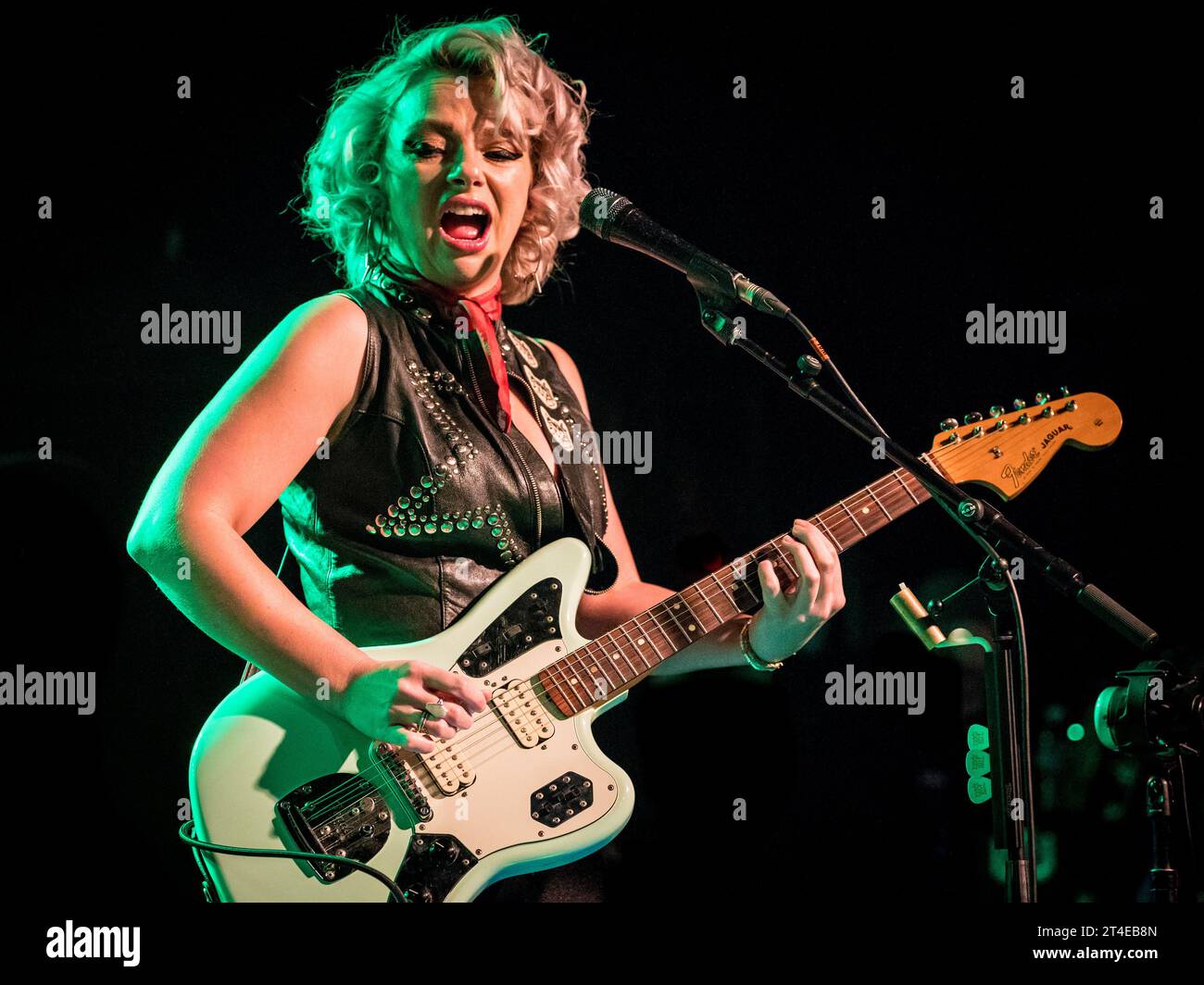 Samantha Fish on vocals & guitar Stock Photo - Alamy
