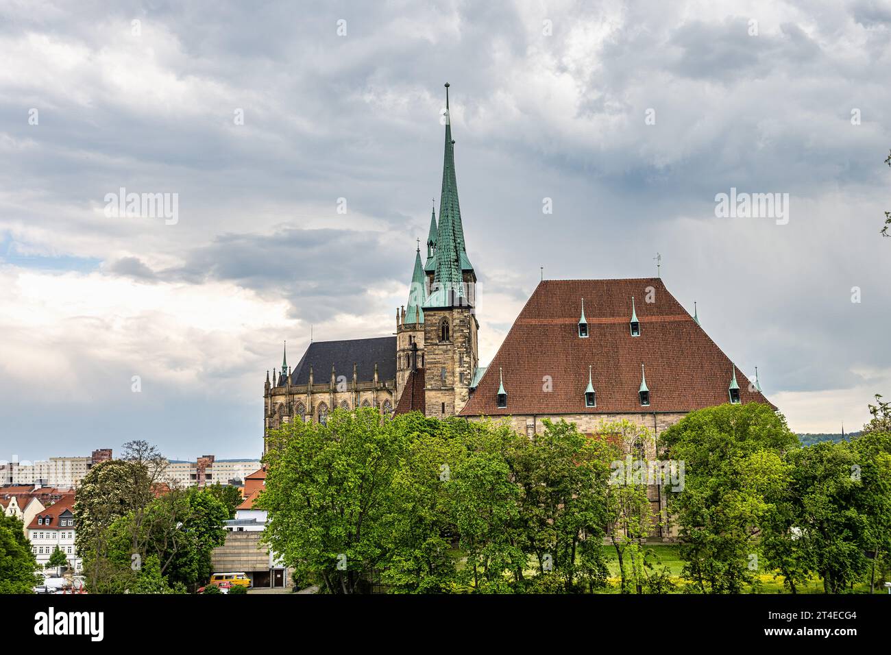 Erfurt Cathedral and Collegiate Church of St Mary, Erfurt, Germany ...