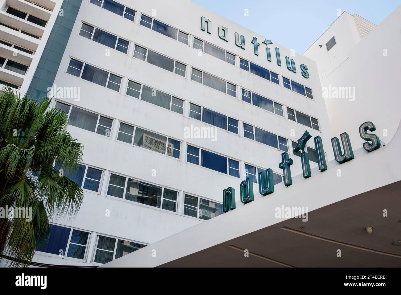 Nautilus sonesta miami beach sign hi-res stock photography and images ...