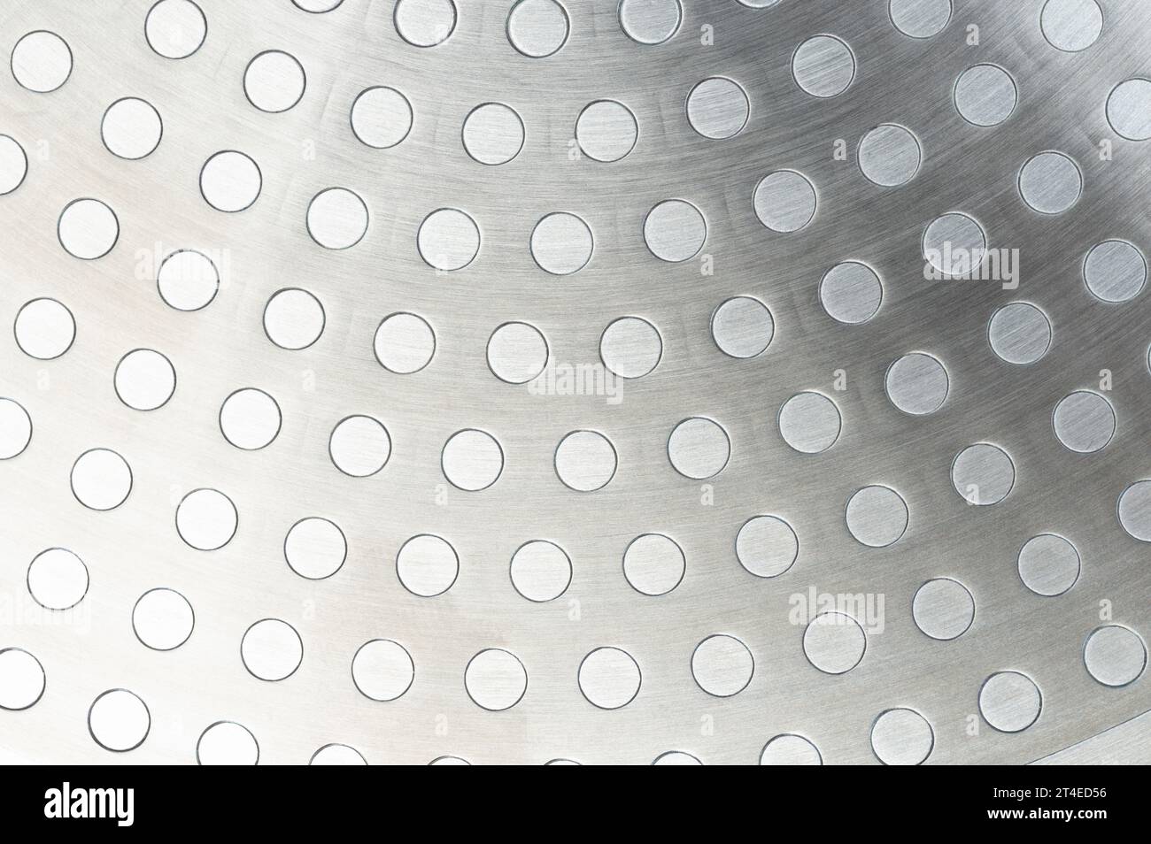 Chrome metal background with circles gradient round holes Stock Photo ...