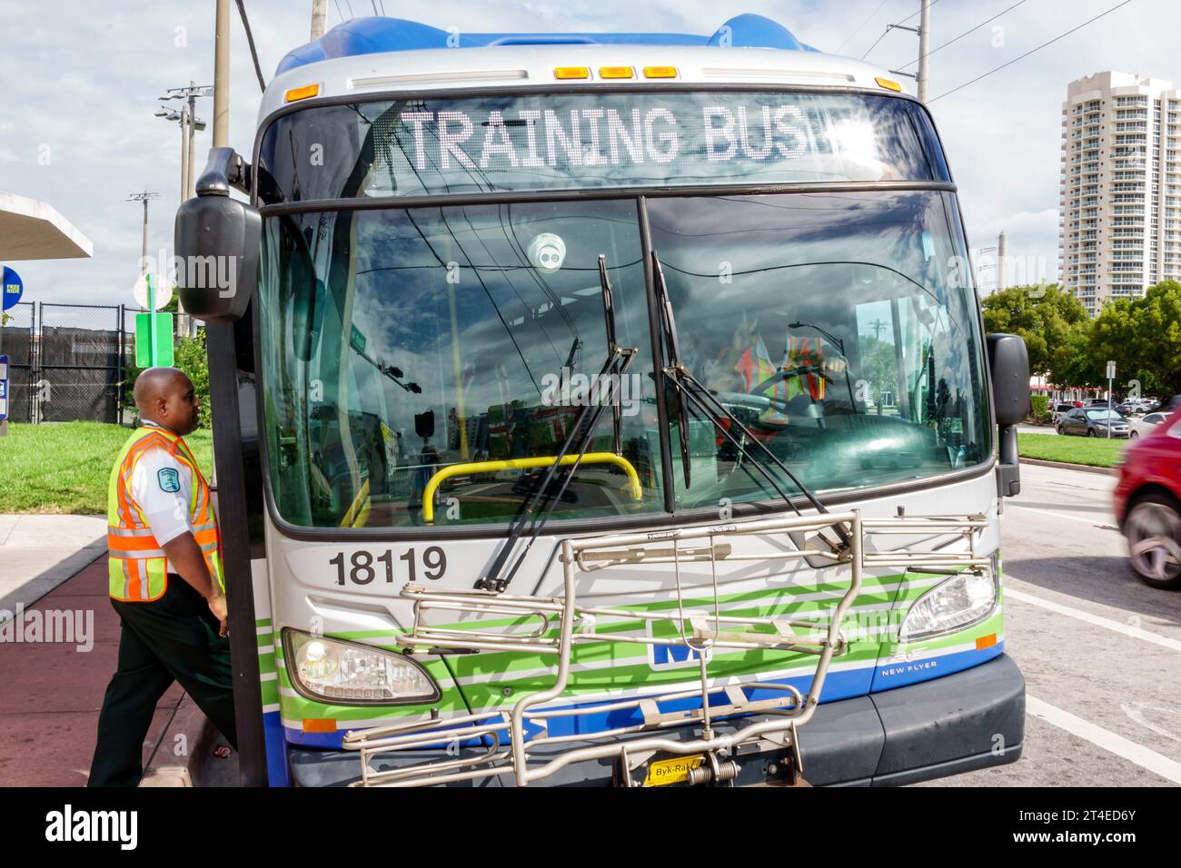 Driver training supervisor hi-res stock photography and images - Alamy