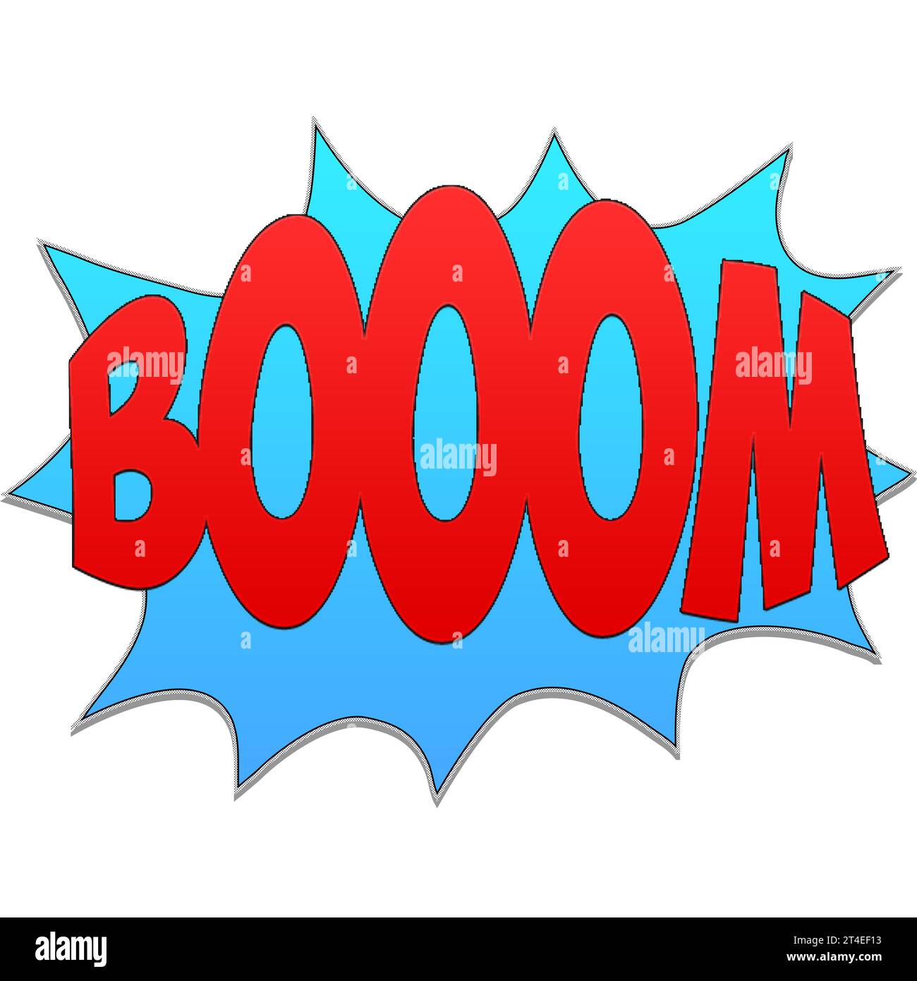 Boom sound comic book, pop style dotted. Vector cloud halftone boom pop ...