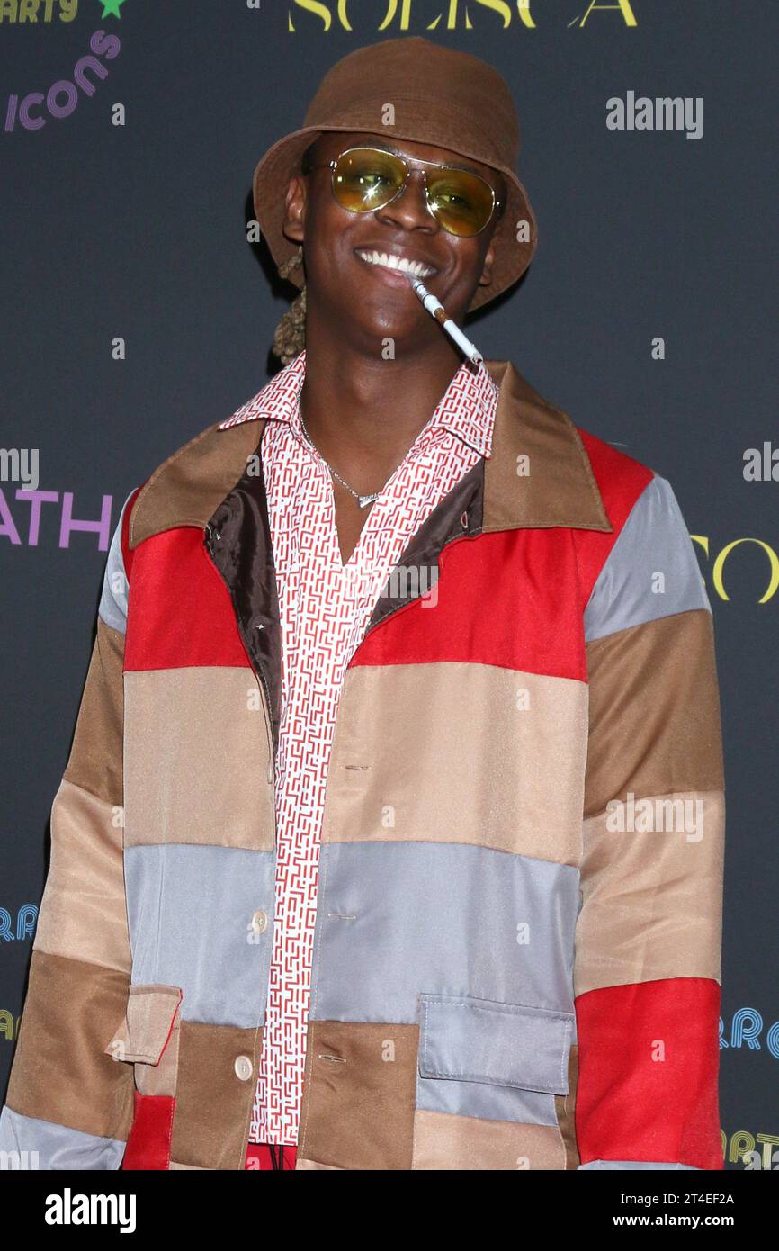 LOS ANGELES - OCT 27: Myles O'Neal at the Darren Dzienciol's Pop Icons ...