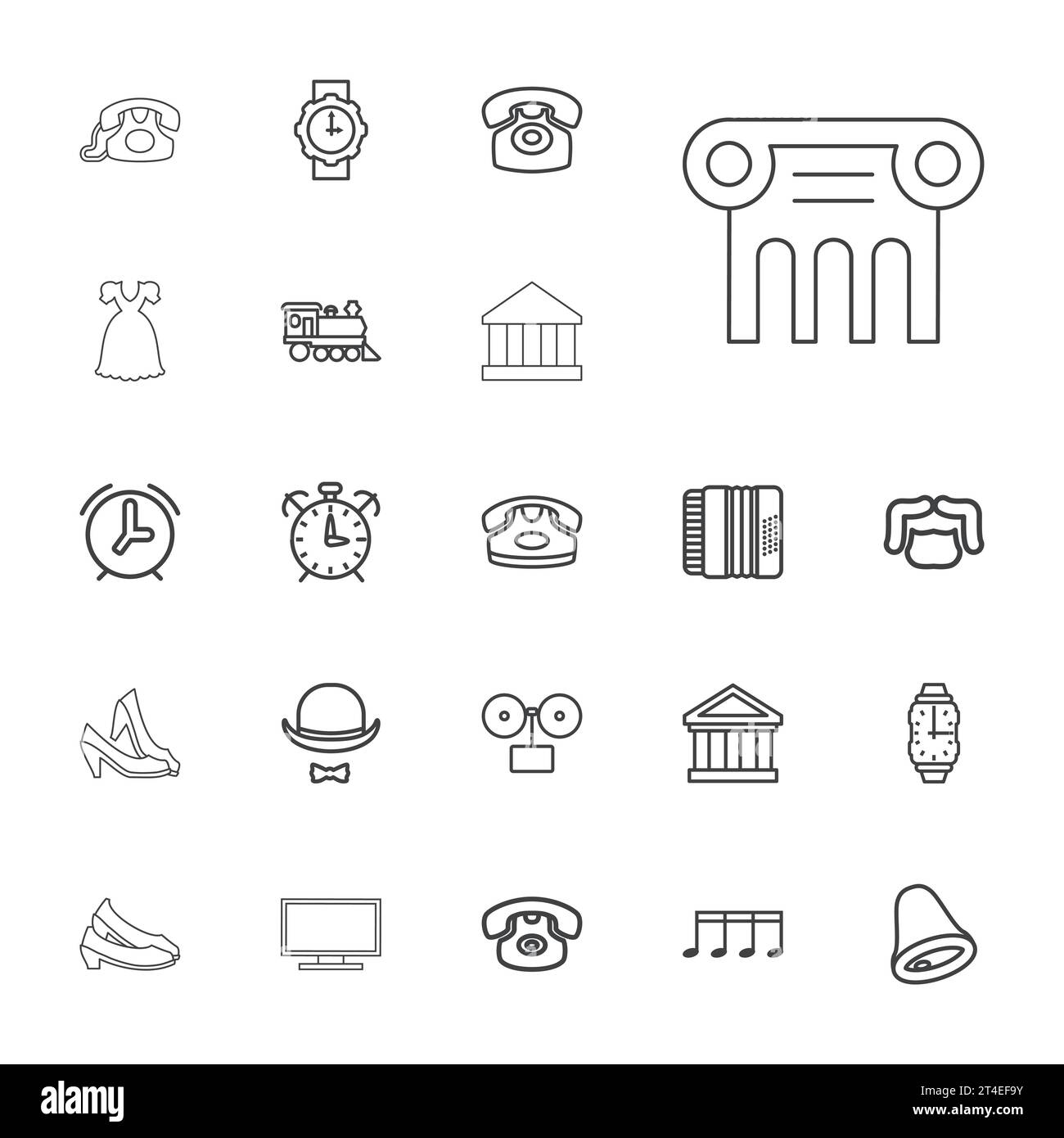 Greek classic dress Black and White Stock Photos & Images - Alamy