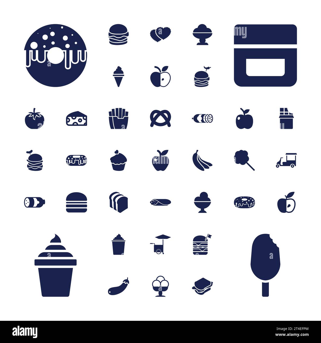 Burger cheese slices Stock Vector Images - Alamy