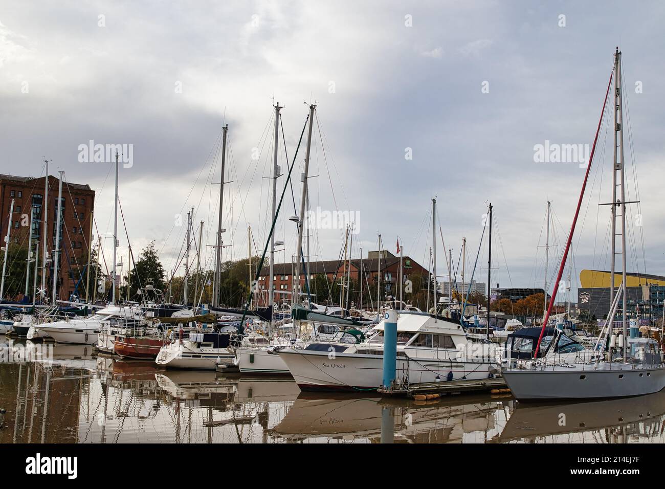Amazing view footage taken in Hull with Camera Stock Photo - Alamy