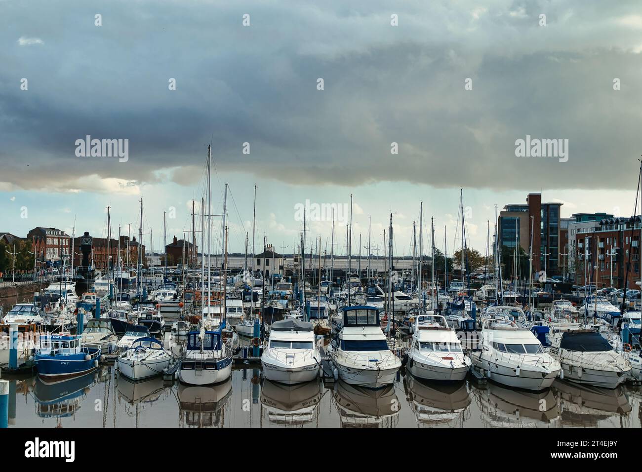 Cityscape photo taken in Hull during the summer Stock Photo - Alamy