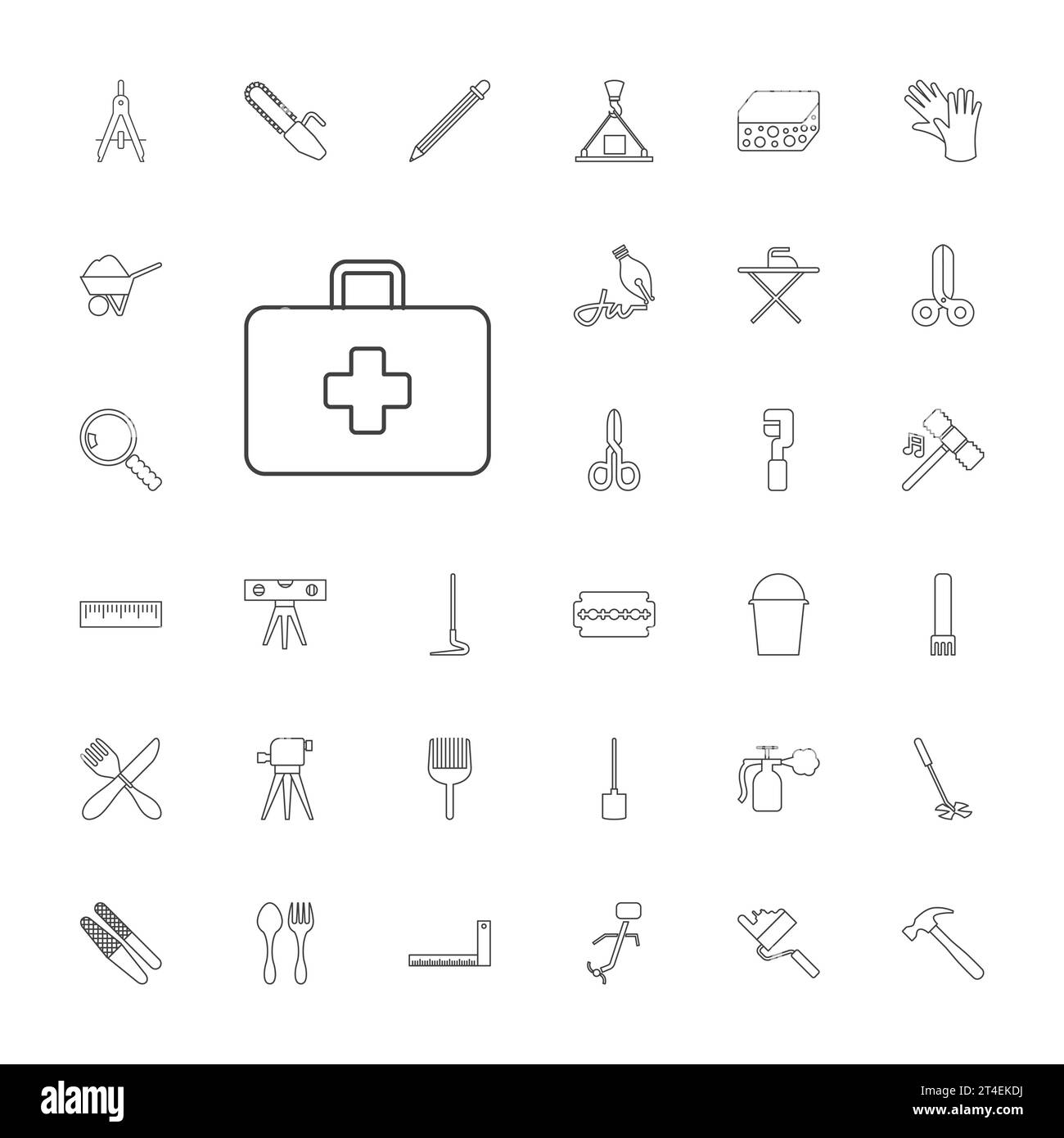 Table clamp Stock Vector Images - Alamy