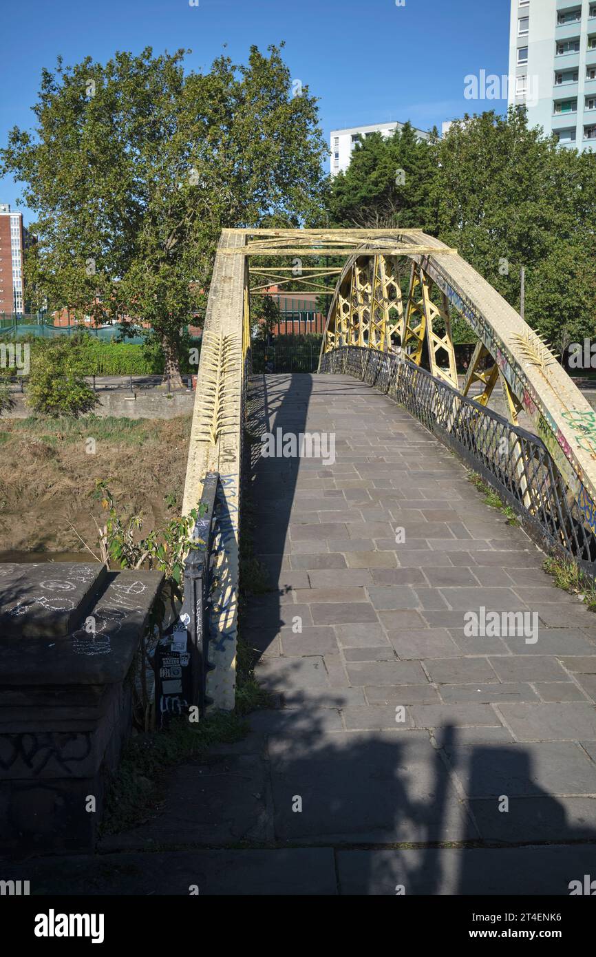 Langton Street Banana Bridge Bristol Somerset England UK Stock Photo ...