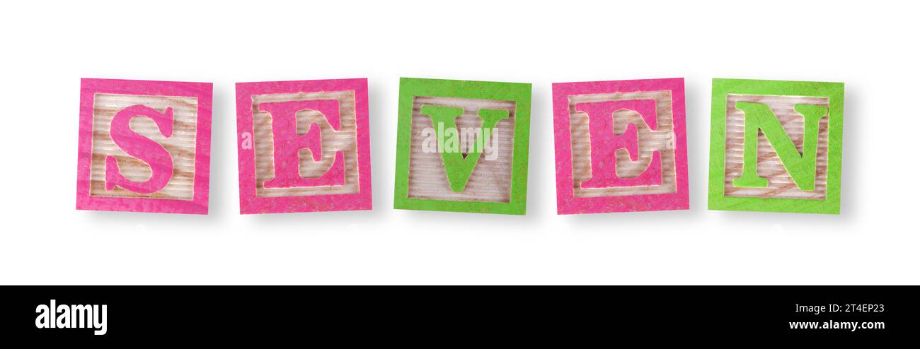 Seven block Cut Out Stock Images & Pictures - Alamy