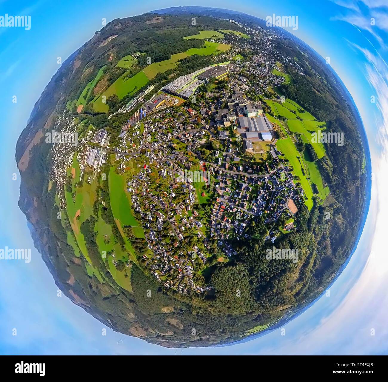 With view of krombach hi-res stock photography and images - Alamy