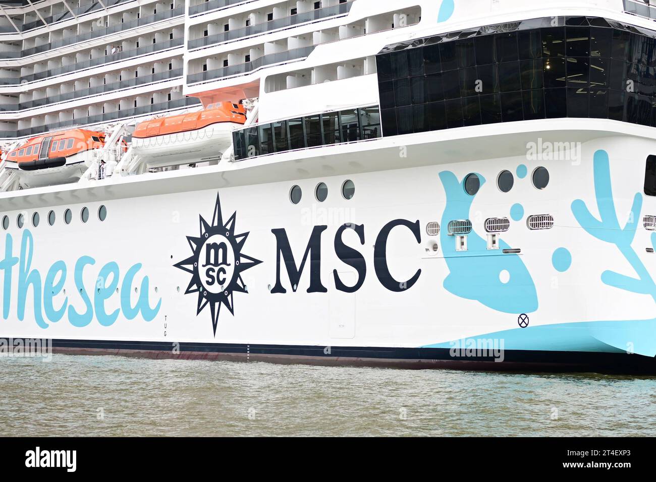 Stock- und Symbolbilder I 30.10.2023 MSC Euribia, V34, MSC Cruises ...