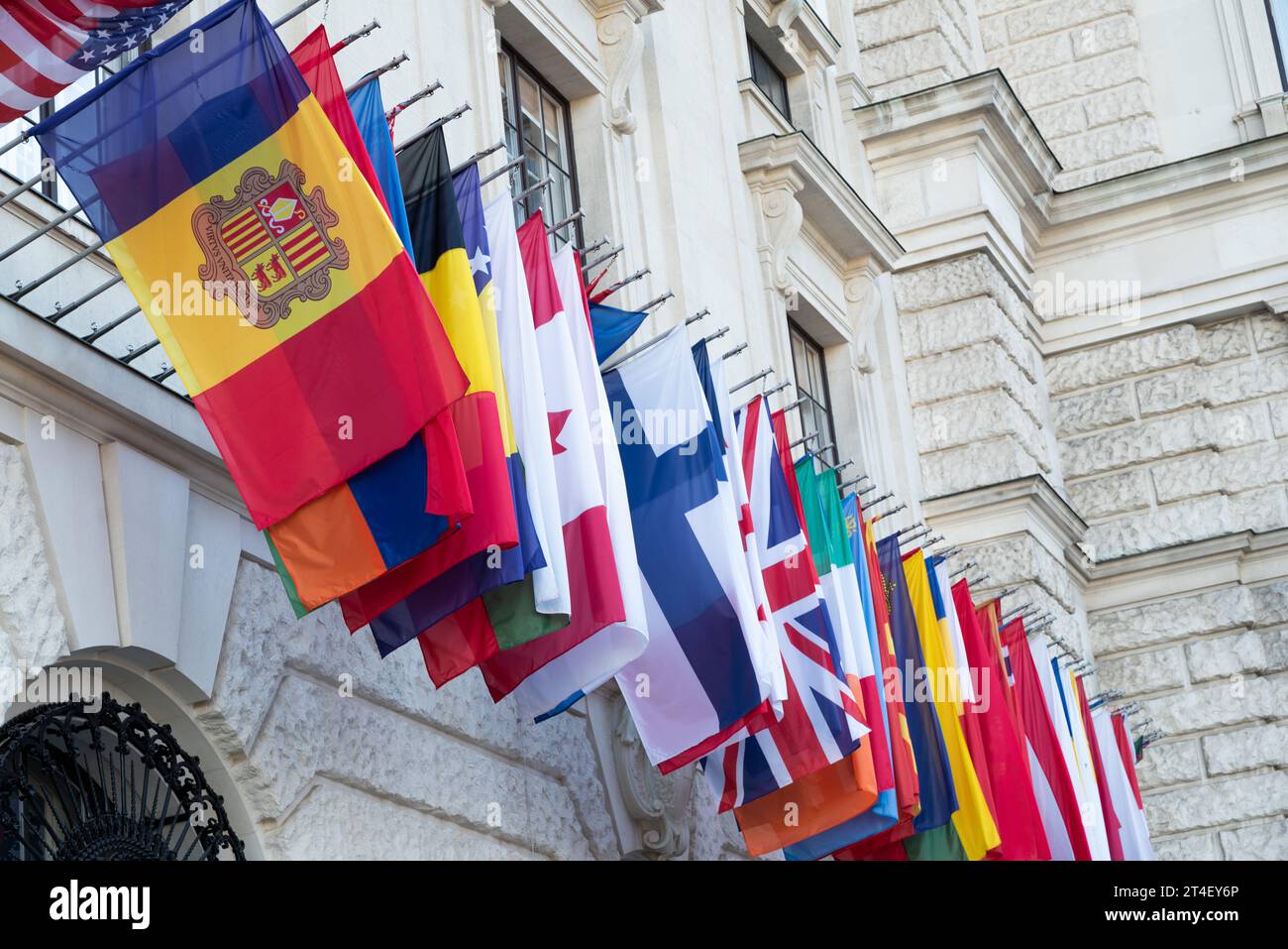 Flags of the world austria hi-res stock photography and images - Alamy