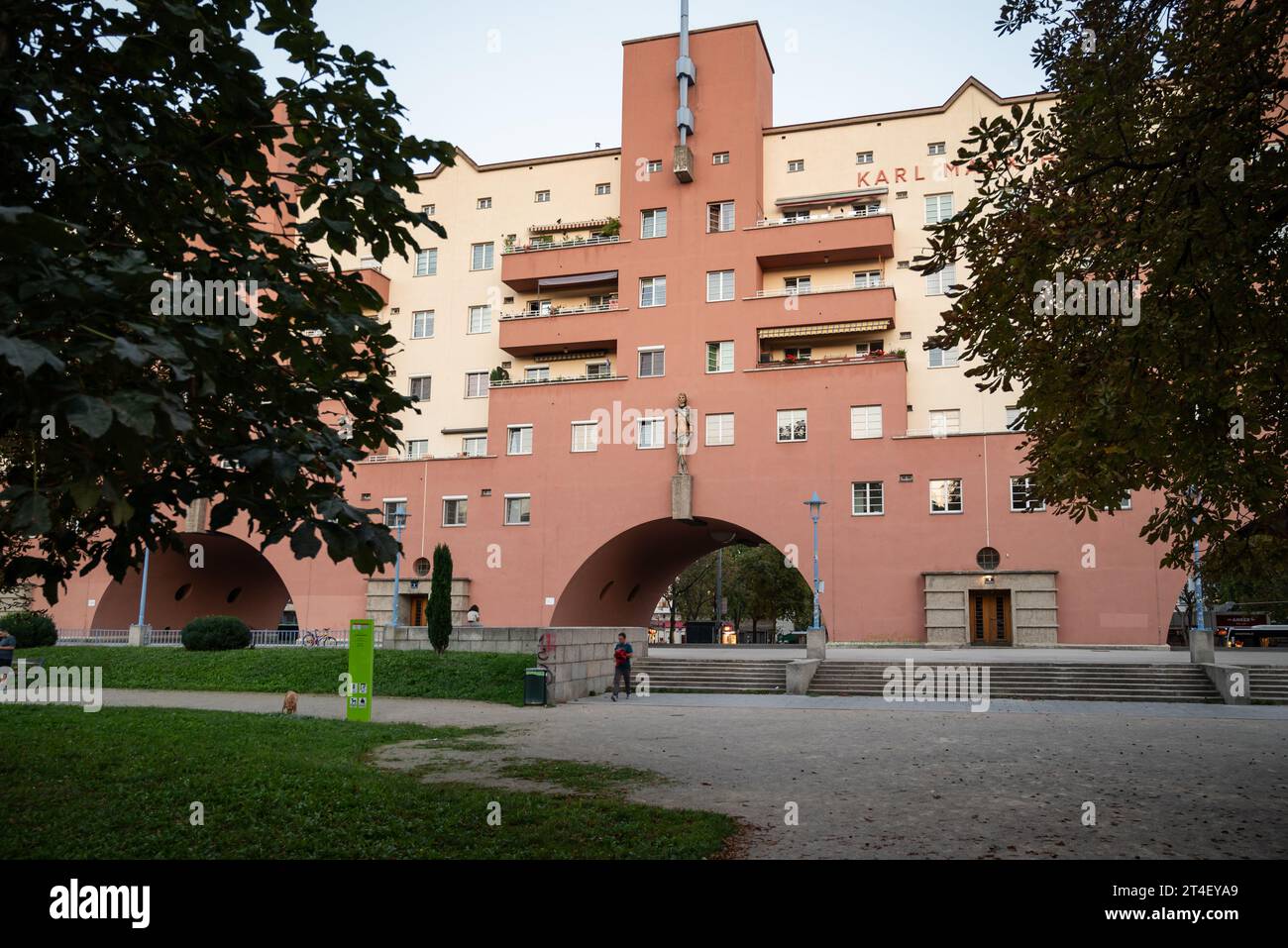 Vienna, Austria 28 September 2023 karl marx hof - one of the largest ...