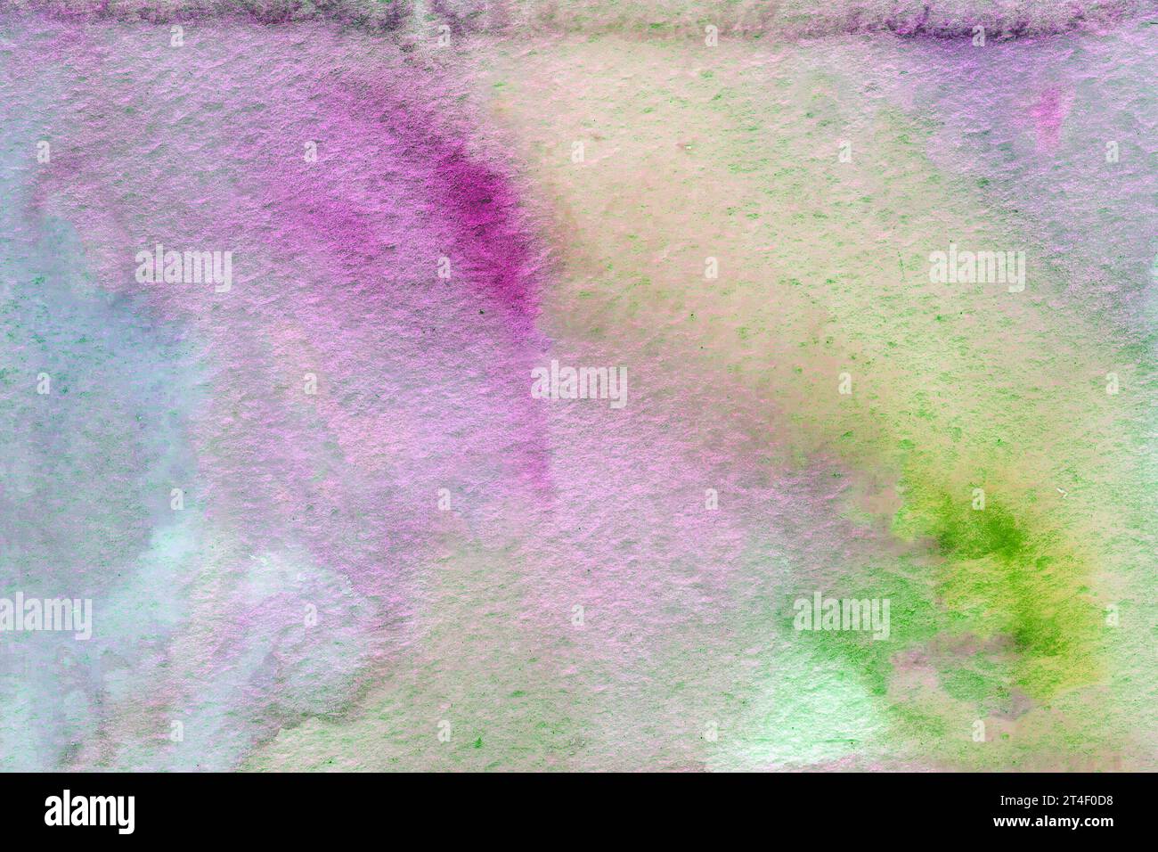 pink green gradient watercolor paper background Stock Photo - Alamy