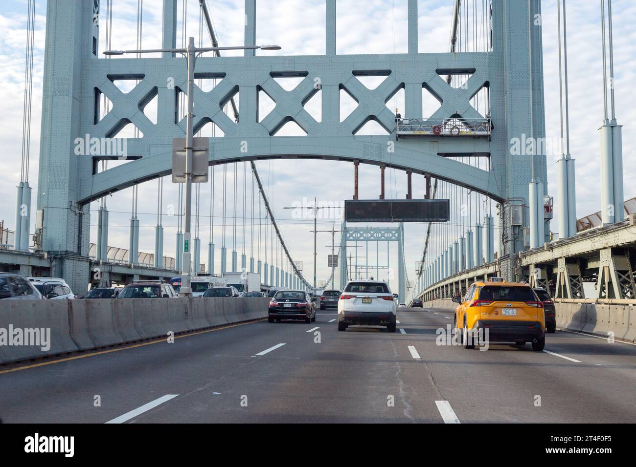 Robert F. Kennedy bridge, New York, United States of America Stock ...
