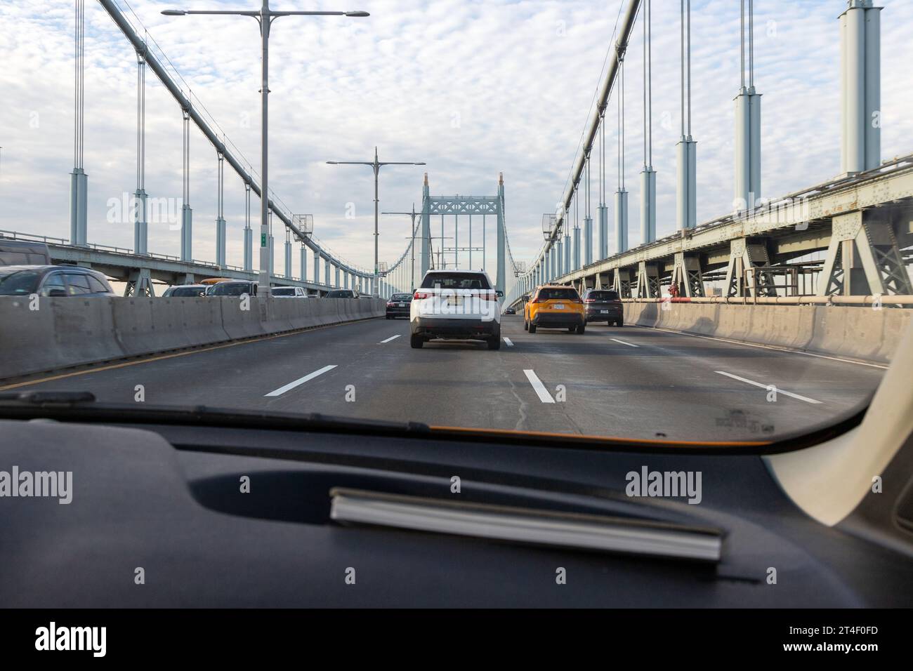 Robert F. Kennedy bridge, New York, United States of America Stock ...
