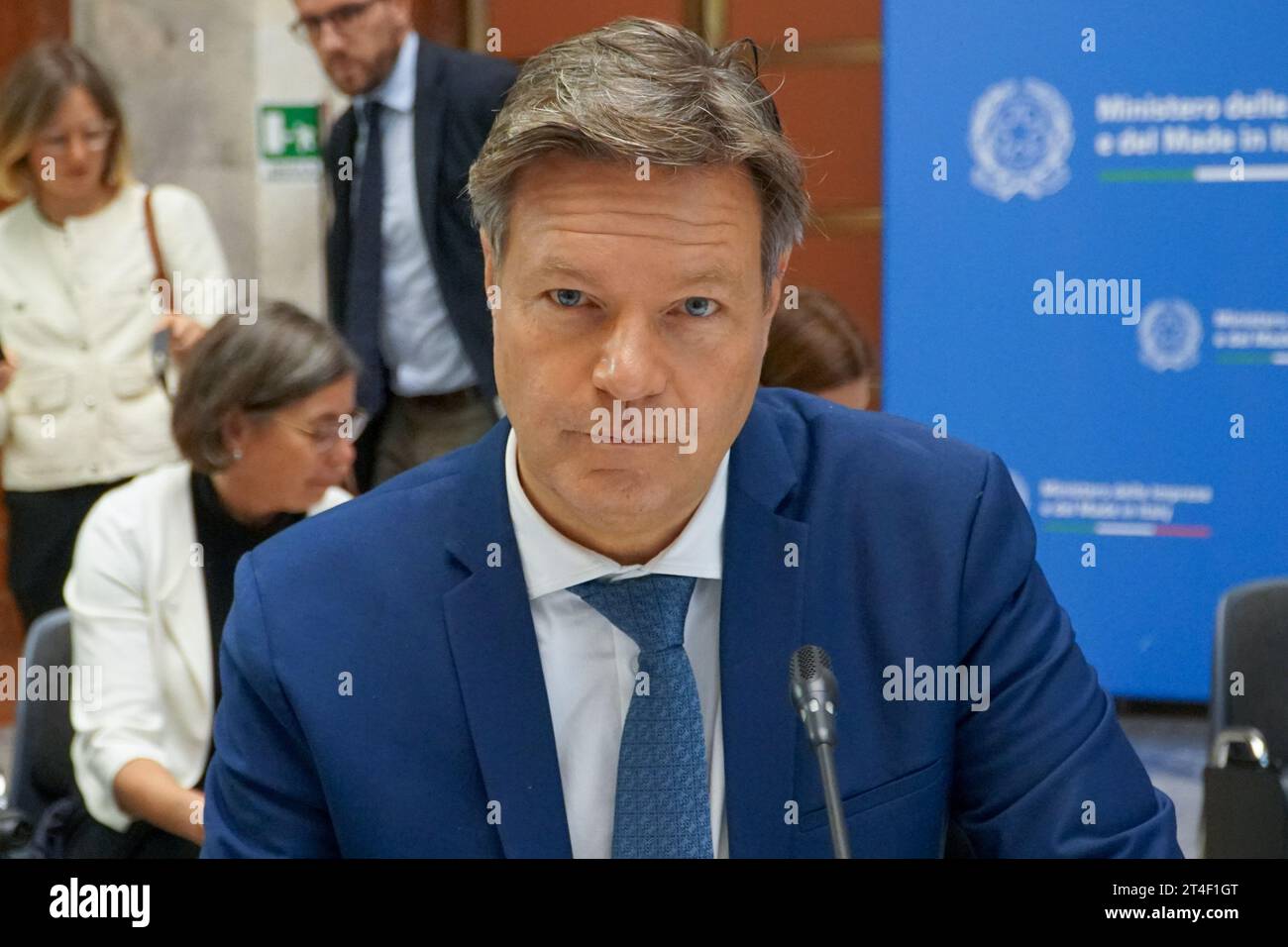 Rome, Italy. 30th Oct, 2023. Ministry of Enterprises and Made in Italy ...