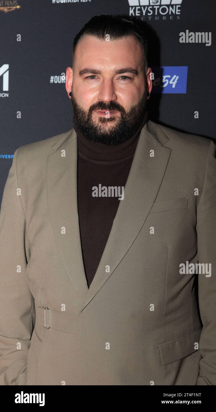 London, UK. Daniel P. Lewis at the World Premiere screening of Our Kid ...