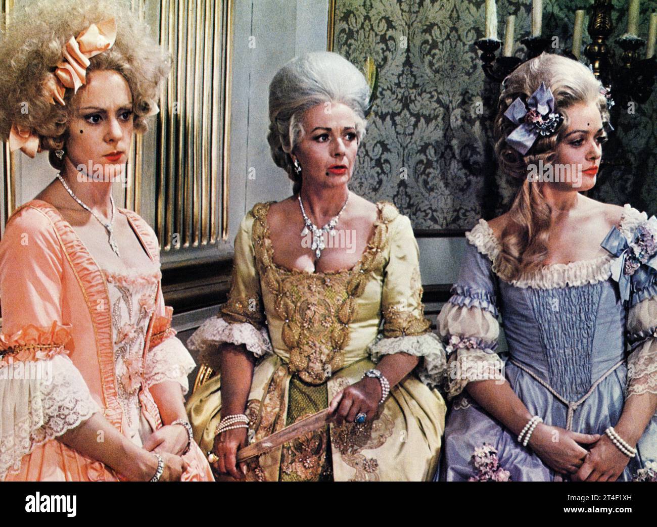 Rosalind Ayers, Margaret Lockwood, Sherrie Hewson, on-set of the ...