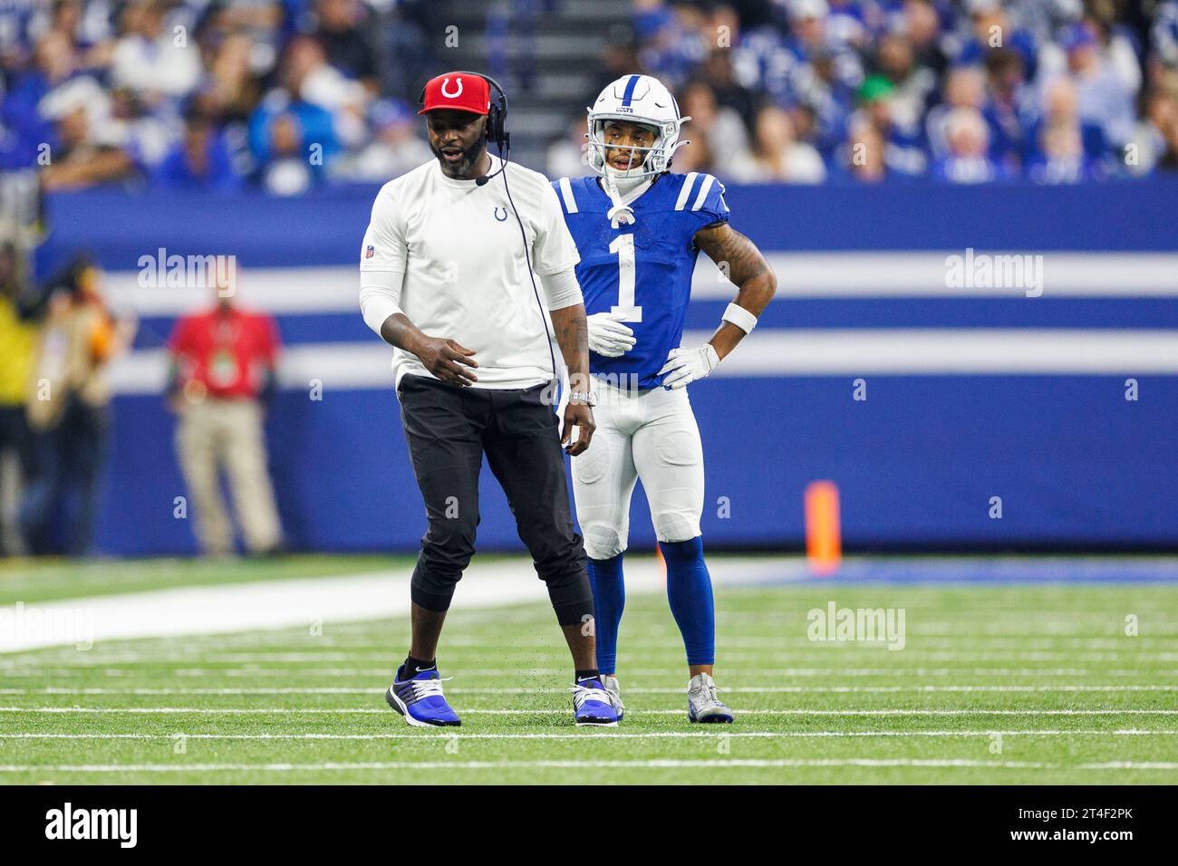 USA. 29th Oct, 2023. October 29, 2023: Indianapolis Colts wide ...