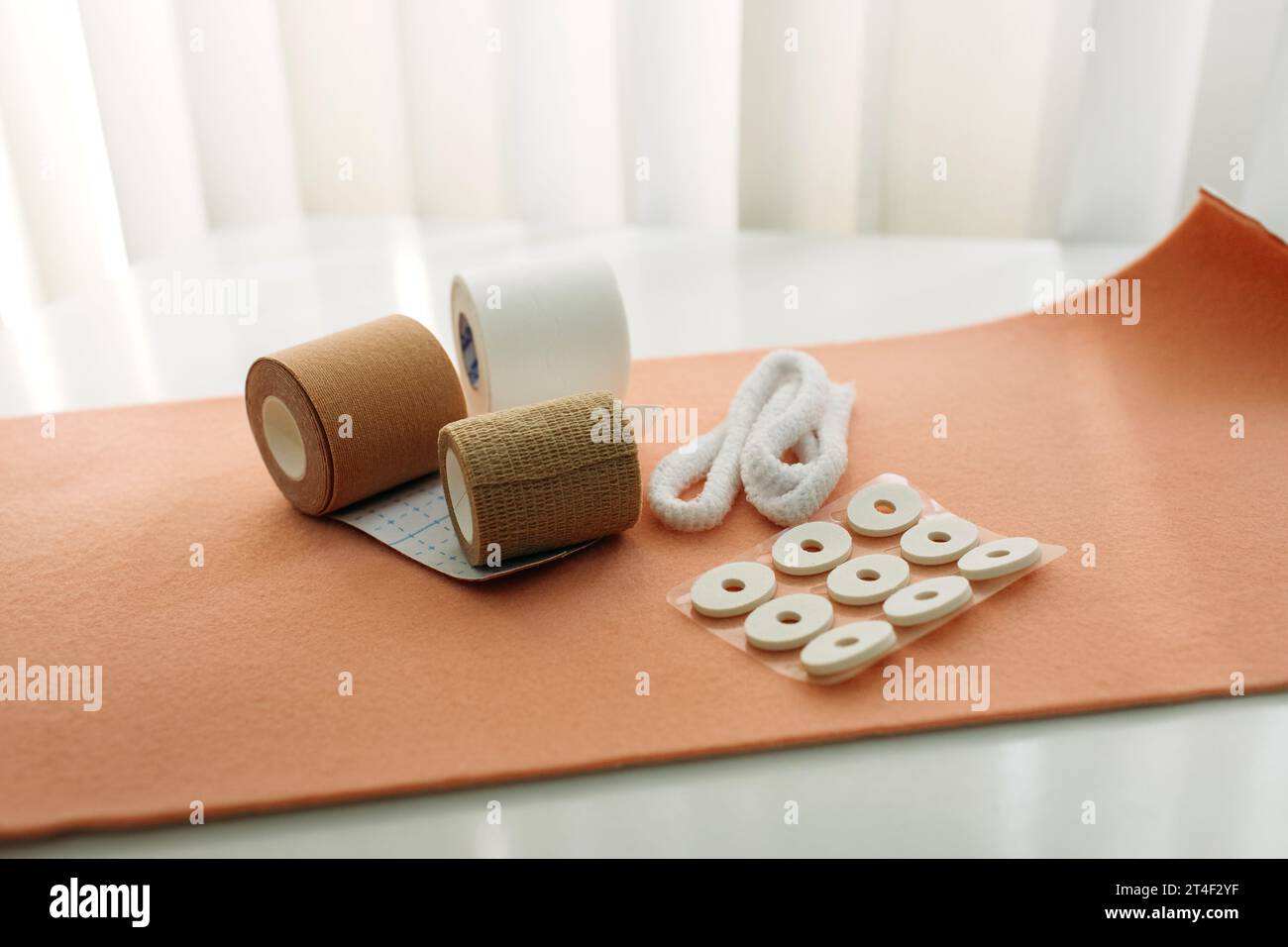 A patient undergoing a medical pedicure procedure at an appointment ...