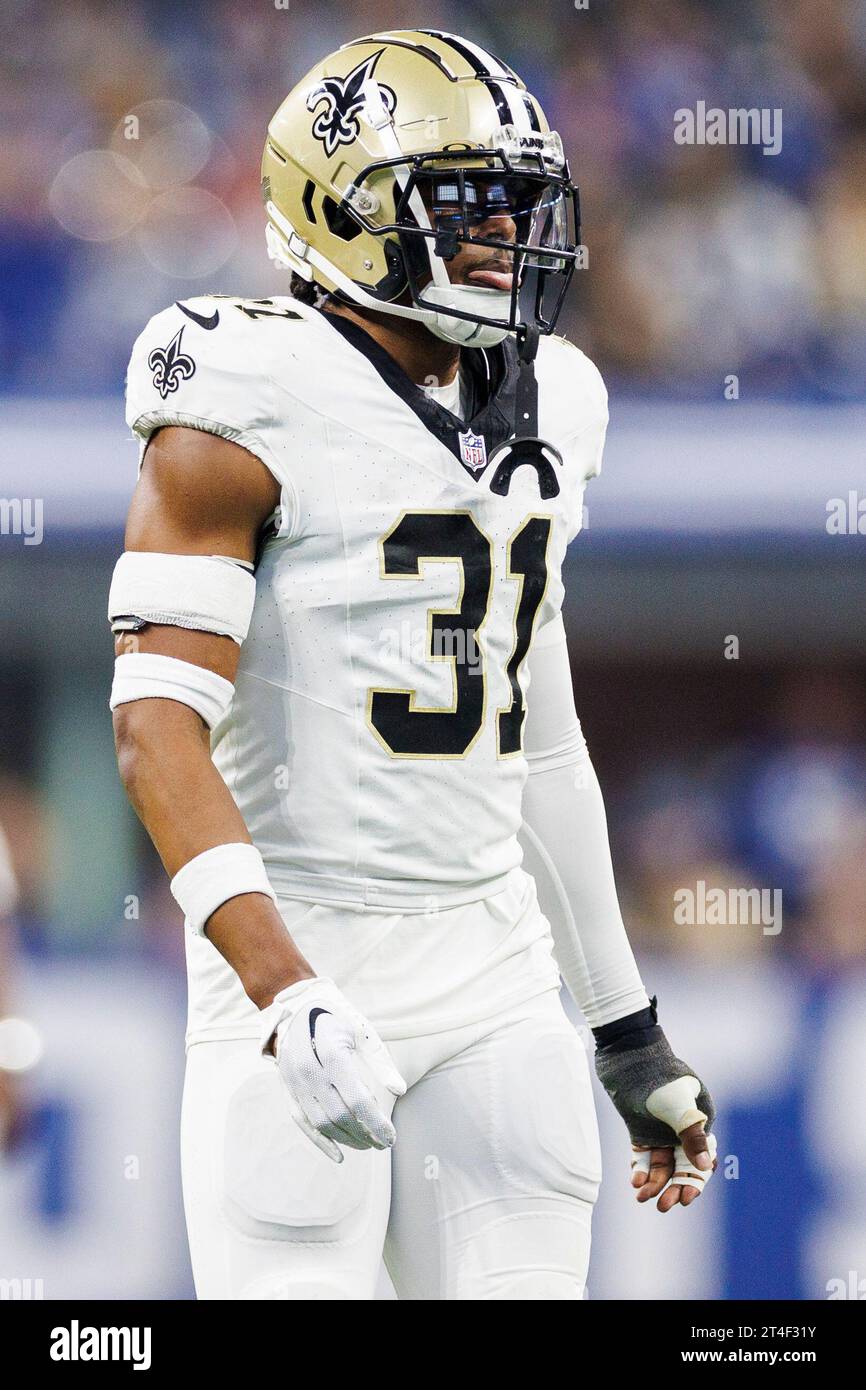 USA. 29th Oct, 2023. October 29, 2023: New Orleans Saints safety Jordan ...