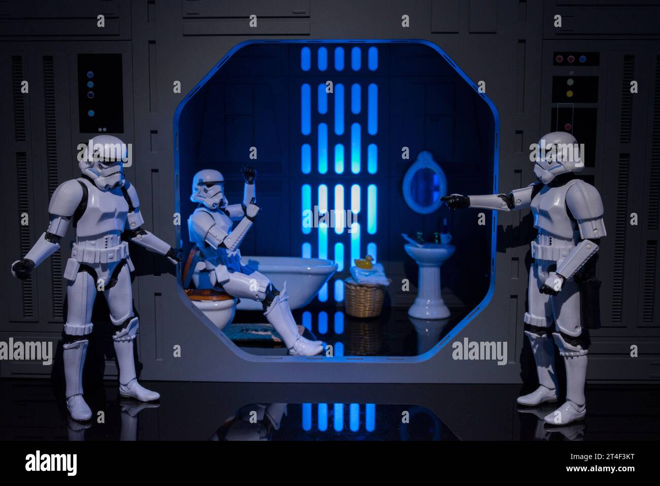 "Close the Blast Doors" - a door malfunction on the Death Star Stock ...