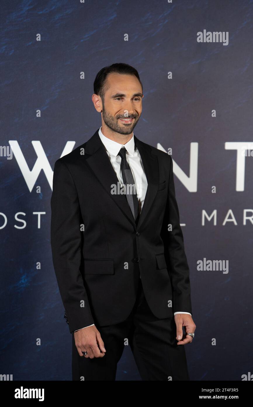 Marco Palvetti attends a photocall for the Sky series tv ''Unwanted ...