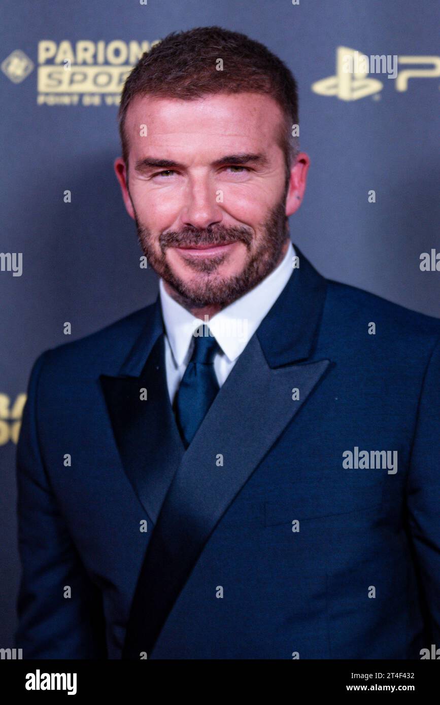 Paris, France. 30th Oct, 2023. David Beckham during the red carpet ...