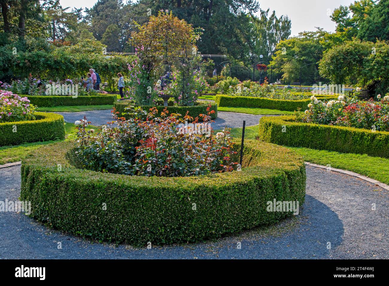 The Victorian Rose Garden at Government House, Victoria, Vancouver ...