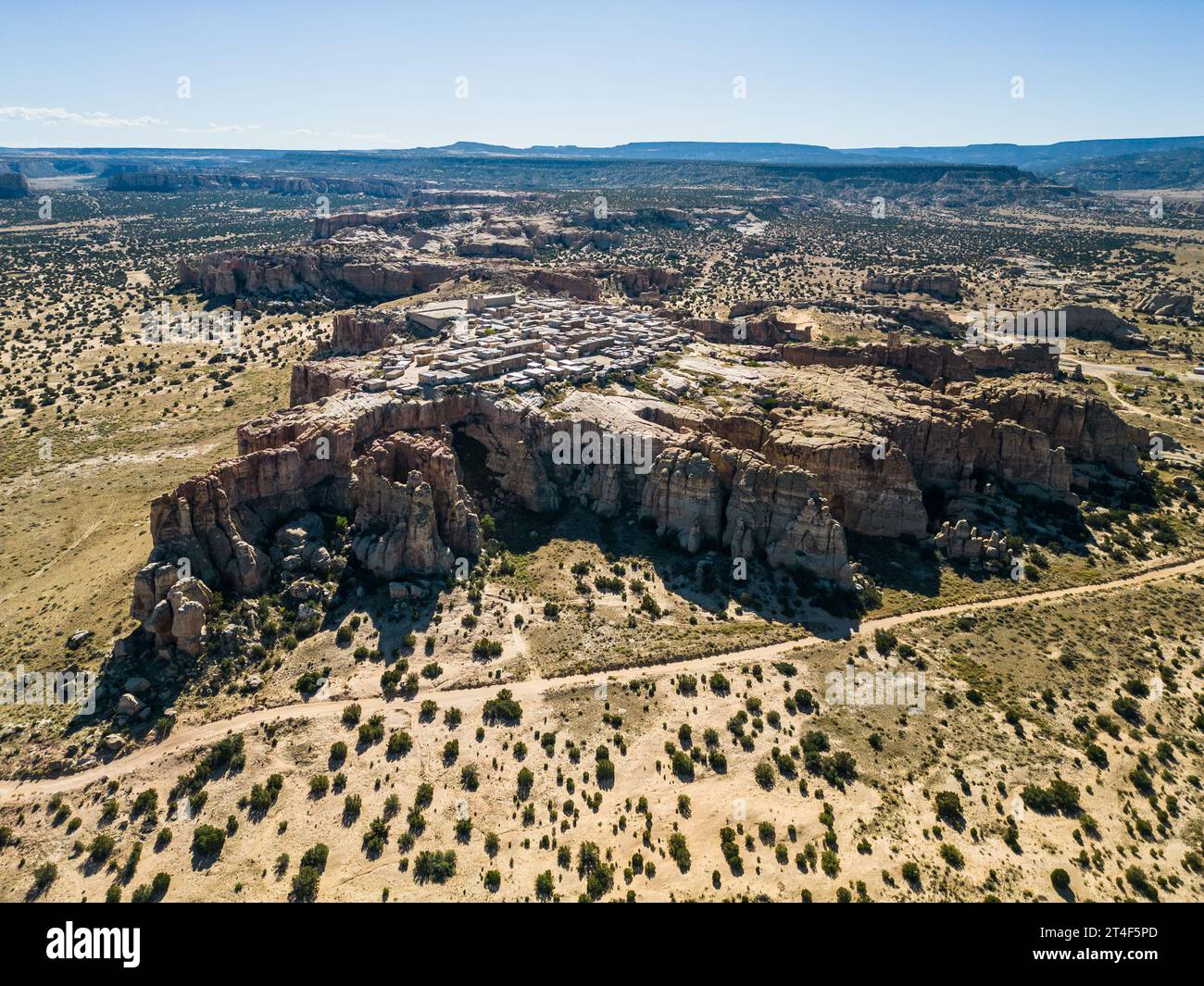 Acoma Pueblo, Historic Native American Mesa Dwellings, NM Stock Photo ...