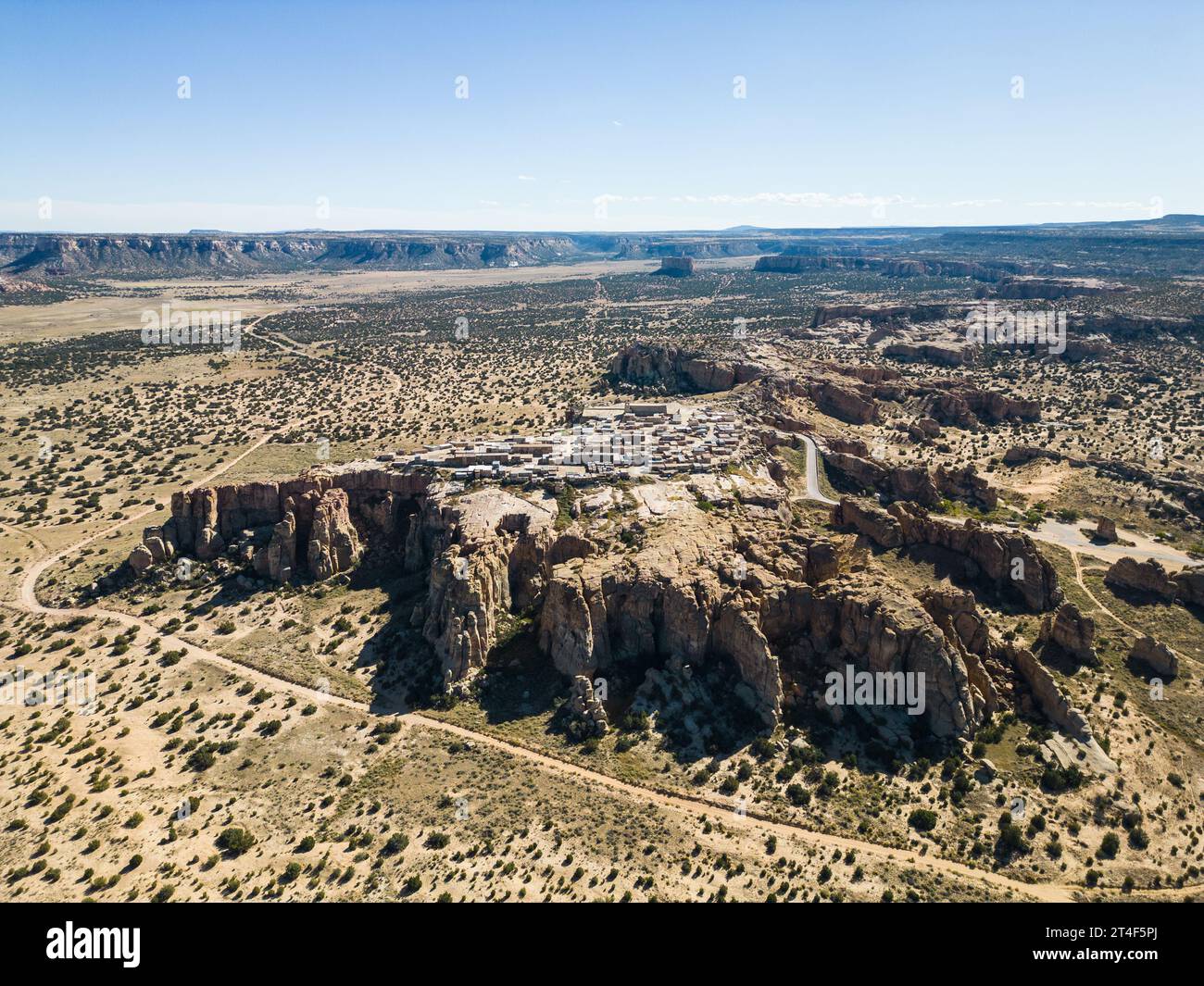 Acoma Pueblo, Historic Native American Mesa Dwellings, NM Stock Photo ...