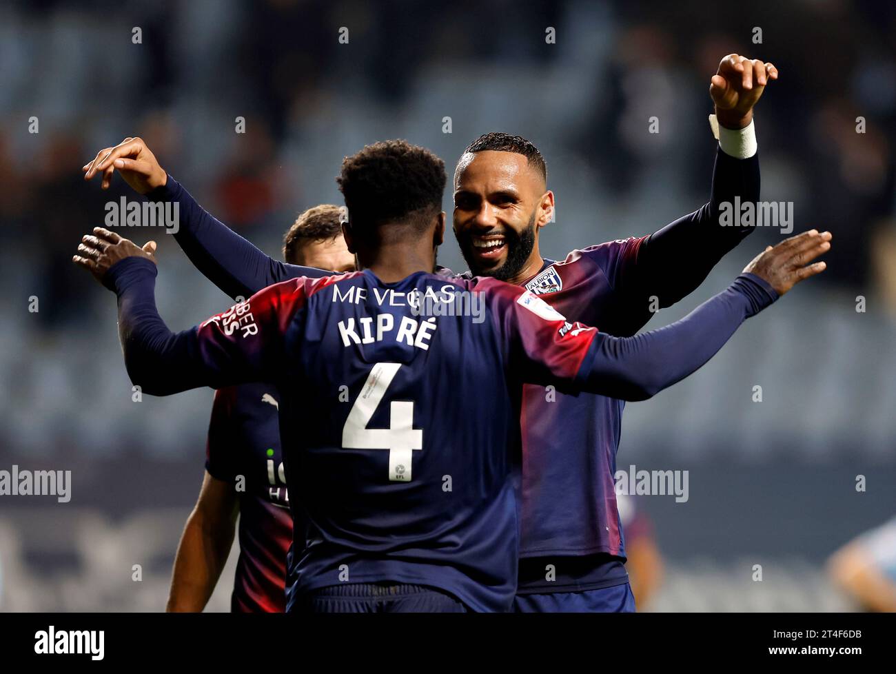 West Bromwich Albion's Cedric Kipre and Kyle Bartley celebrate after ...