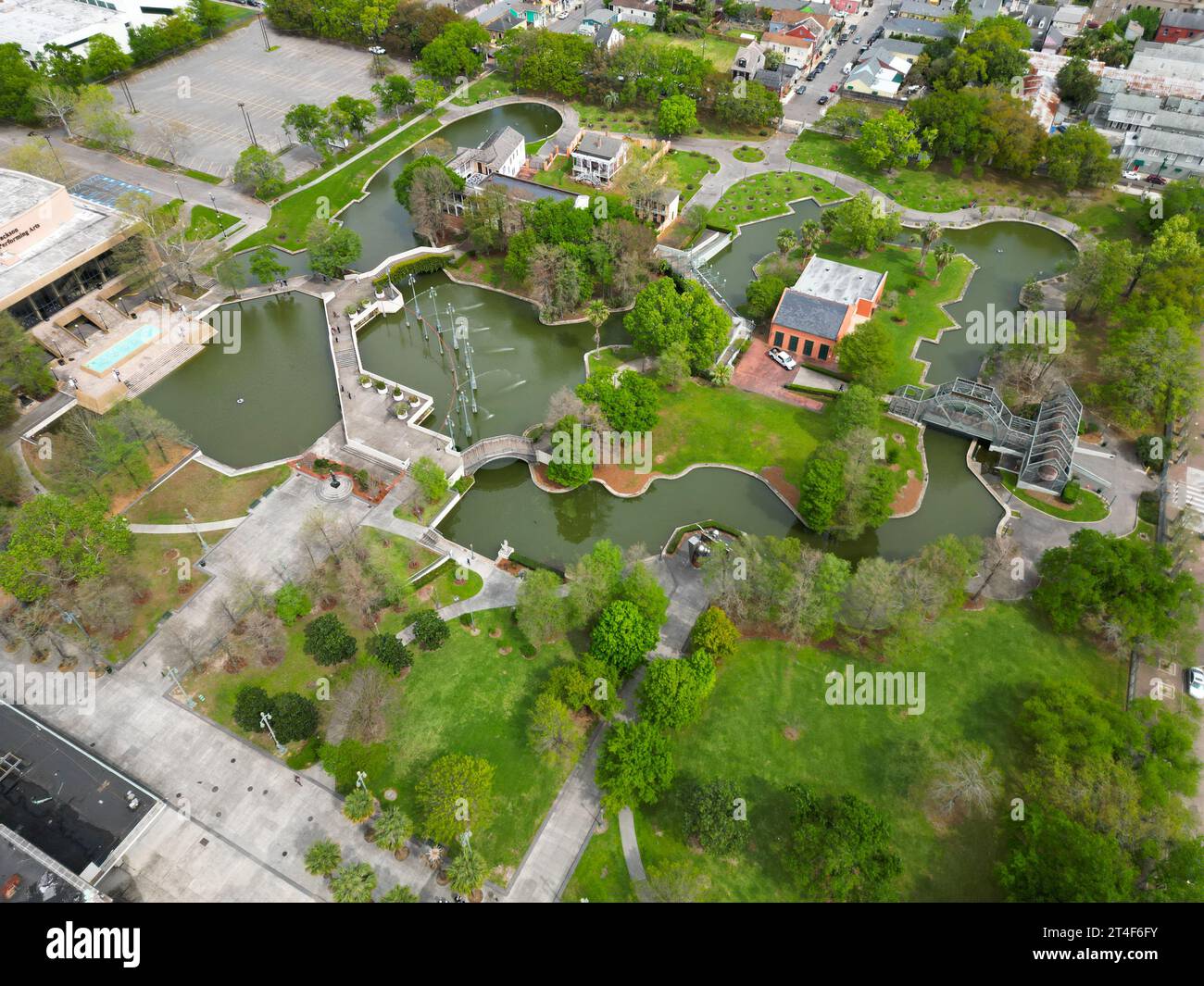 Louis Armstrong Park, New Orleans, Louisiana, USA Stock Photo - Alamy