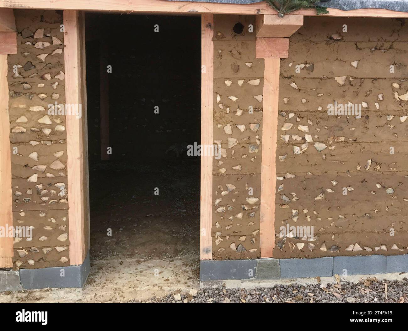 Loam Rendering As A Natural Building Material In The Construction Loam ...