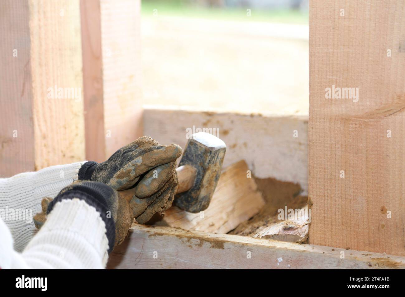 Loam Rendering As A Natural Building Material In The Construction Loam ...