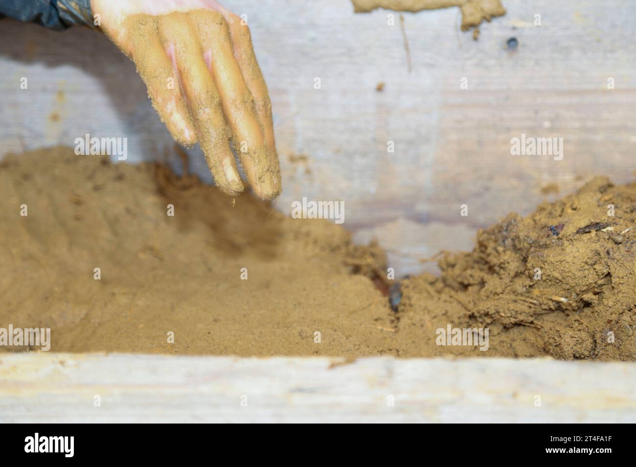 Loam Rendering As A Natural Building Material In The Construction Loam ...
