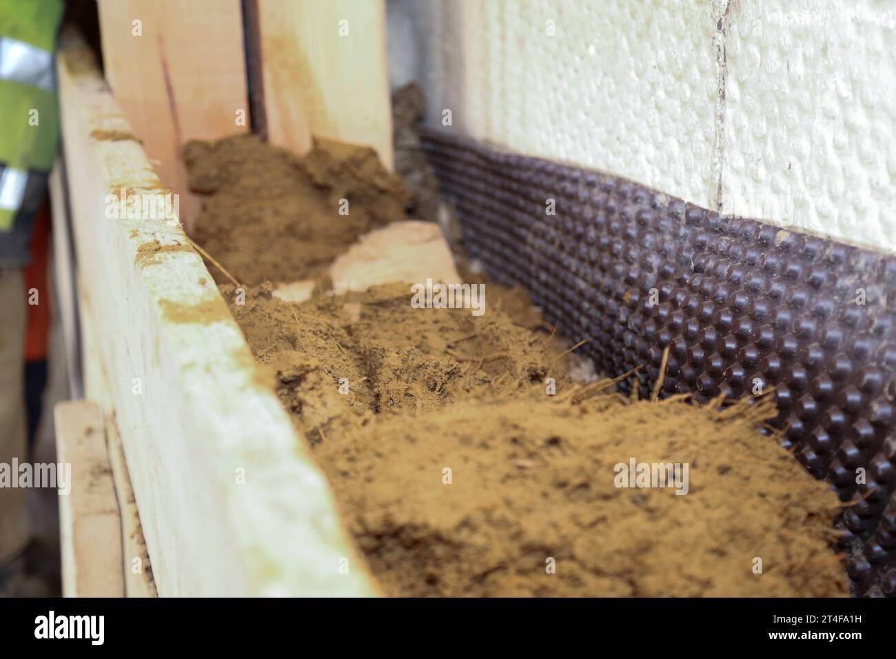 Loam Rendering As A Natural Building Material In The Construction Loam ...