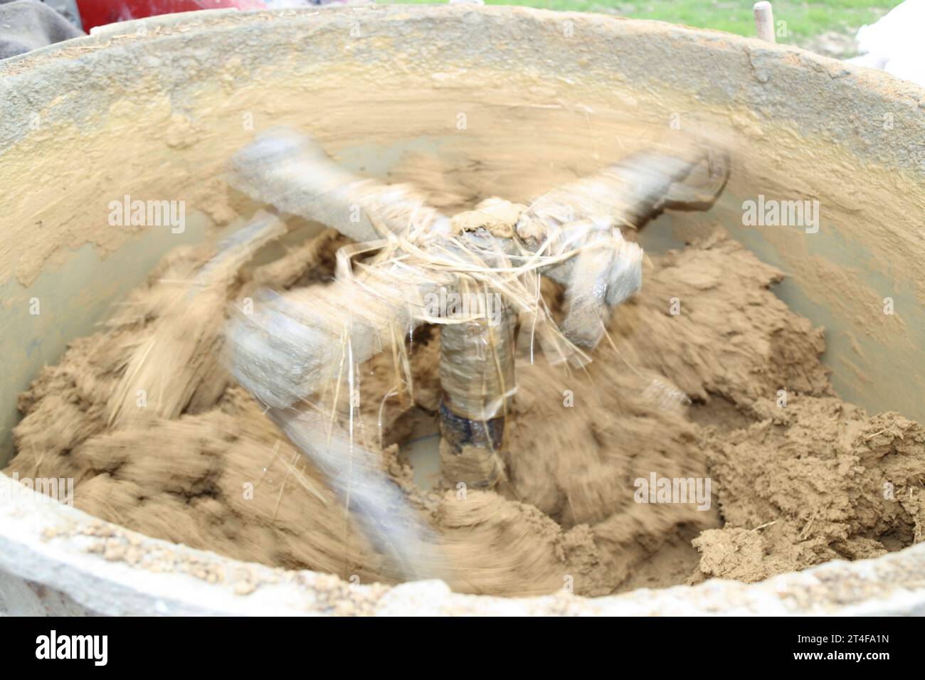 Loam Rendering As A Natural Building Material In The Construction Loam ...