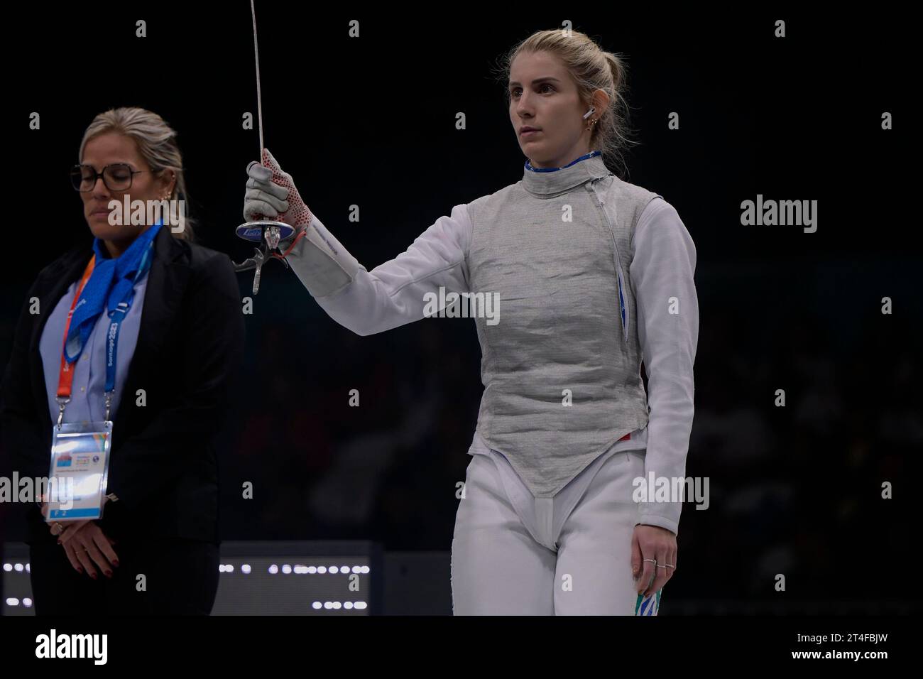 Santiago, Chile. 30th Oct, 2023. Mariana Nelz Pistoia from the ...