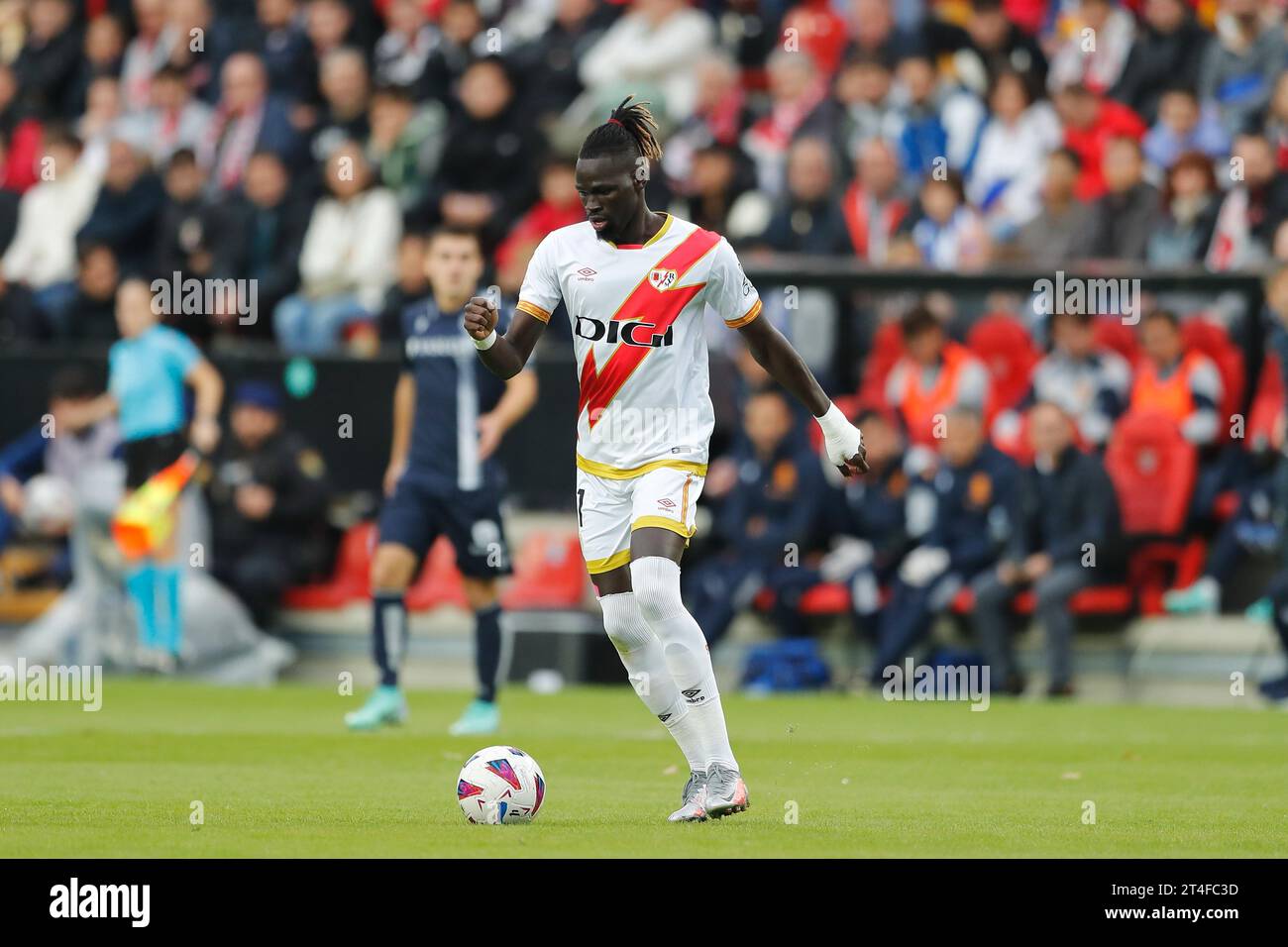 Madrid, Spain. 29th Oct, 2023. Pathe Ciss (Rayo) Football/Soccer ...