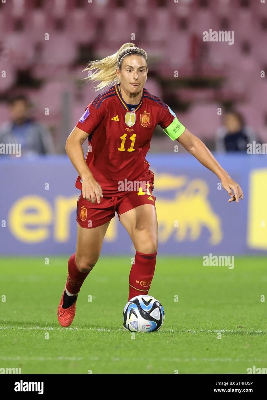 Salerno, Italy. 27th Oct, 2023. Alexia Putellas of Spain during the ...