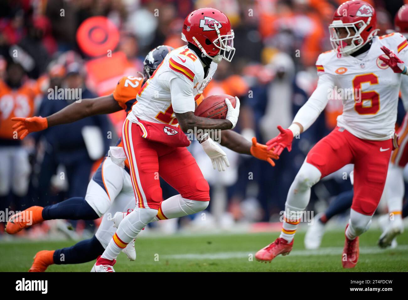 Kansas City Chiefs wide receiver Mecole Hardman Jr. (12) in the first ...
